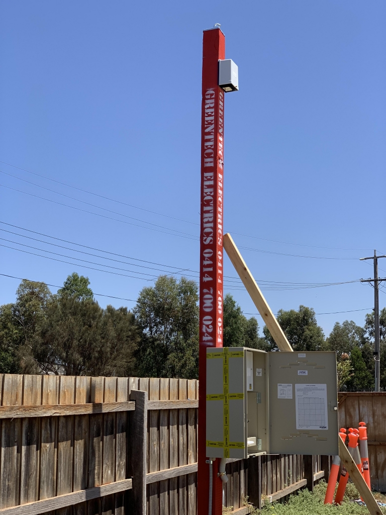 Reliable Temporary Power Pole Melbourne - Greentech Electrics